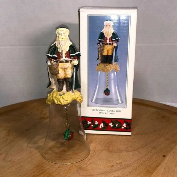Novelino | Holiday | Vintagenovelino992 Victorian Santa Bell Christmas ...